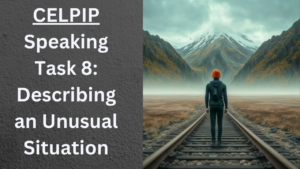 CELPIP Speaking Task 8: Describing An Unusual Situation